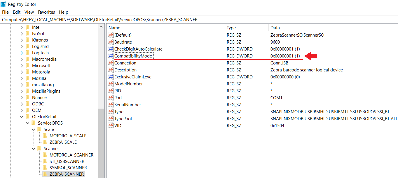 Configuración del MP7000 para la aplicación Retalix Storeline