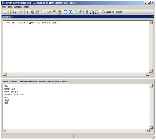 Capturing and Viewing Data Sent to a Zebra Link OS Compatible Printer