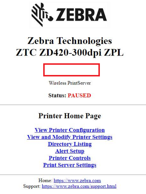 Locate Serial Number: Missing Label on Desktop Printers