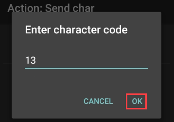 DataWedge: Configuring an ADF Rule to Send a Carriage Return After Each Scan