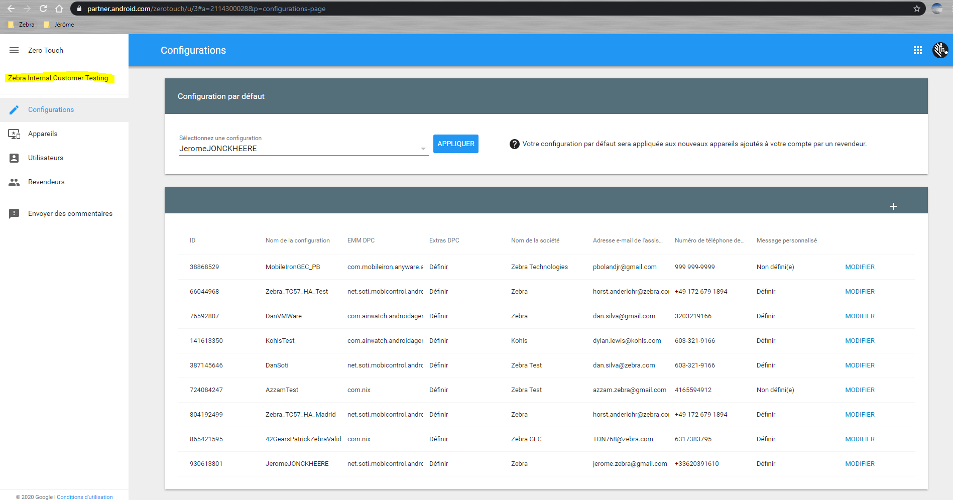 Enabling Android Zero Touch for Zebra Technologies Devices