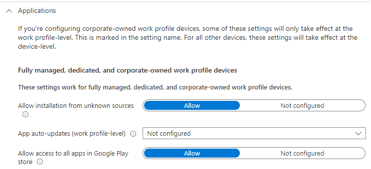 Migrating to Android 13 Using Microsoft Intune