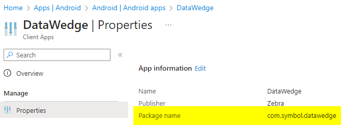 Enable DataWedge Application in Android Devices