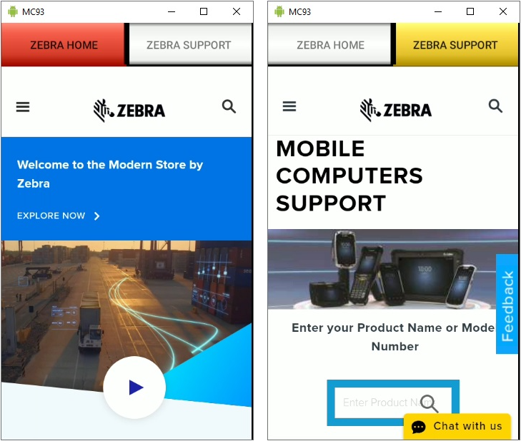 Enterprise Browser: Setup Tabs With Different Colors Using Tabbar XML