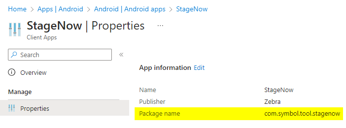 Aktivieren Sie die StageNow-Anwendung auf Android-Geräten