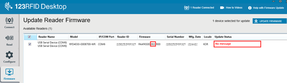 123RFID Desktop: RFD40 Firmware Update Error