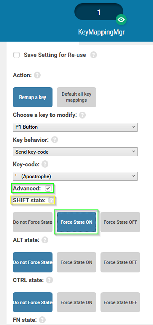 StageNow: I Do Not See the Special Character in KeyMappingMgr
