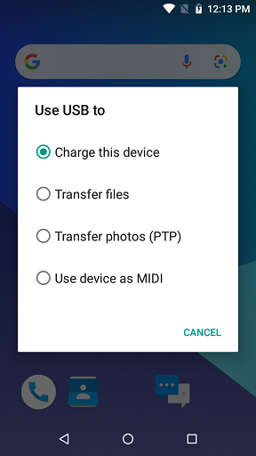 Enable File Transfer Between Computer and Android Device