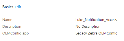 Enable Notification Access Permission via MDM/EMM OEMConfig 11.5.x.x