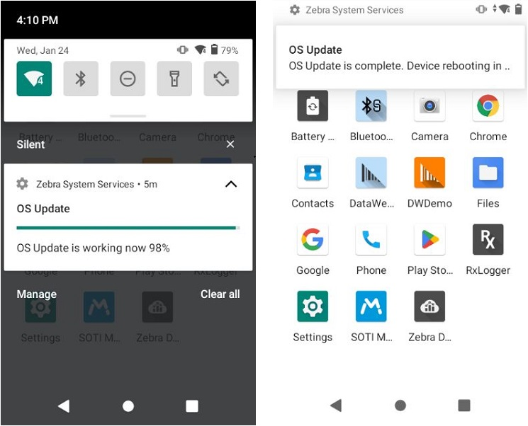 Migrar a Android 13 usando SOTI MobiControl