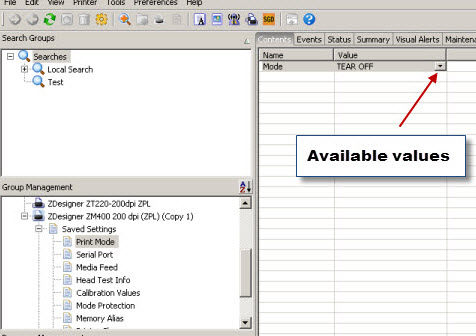 Setup or Modify a Zebra Printer Configuration Using ZebraNet Bridge