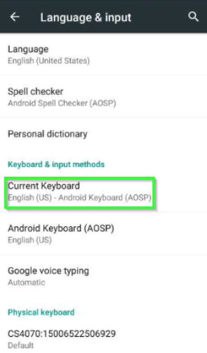 Missing Virtual On Screen Keyboard on Zebra Android Devices