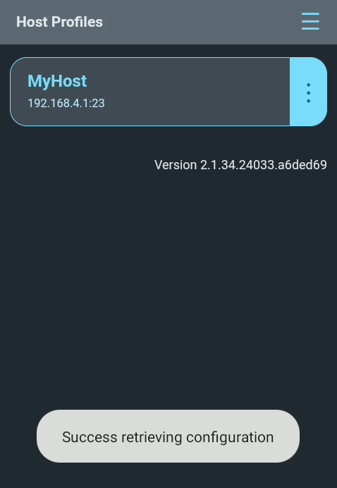Velocity: Deploy Profile Using Scan to Config