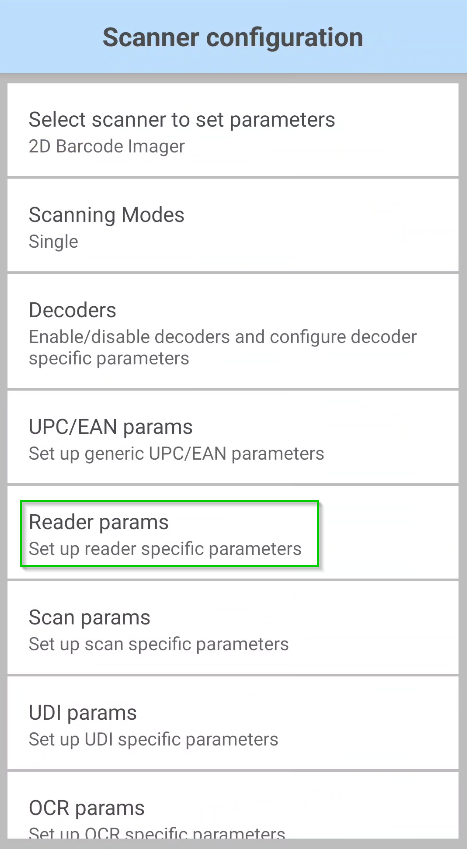 DataWedge: Enabling 1D Inverse Barcode Decoding
