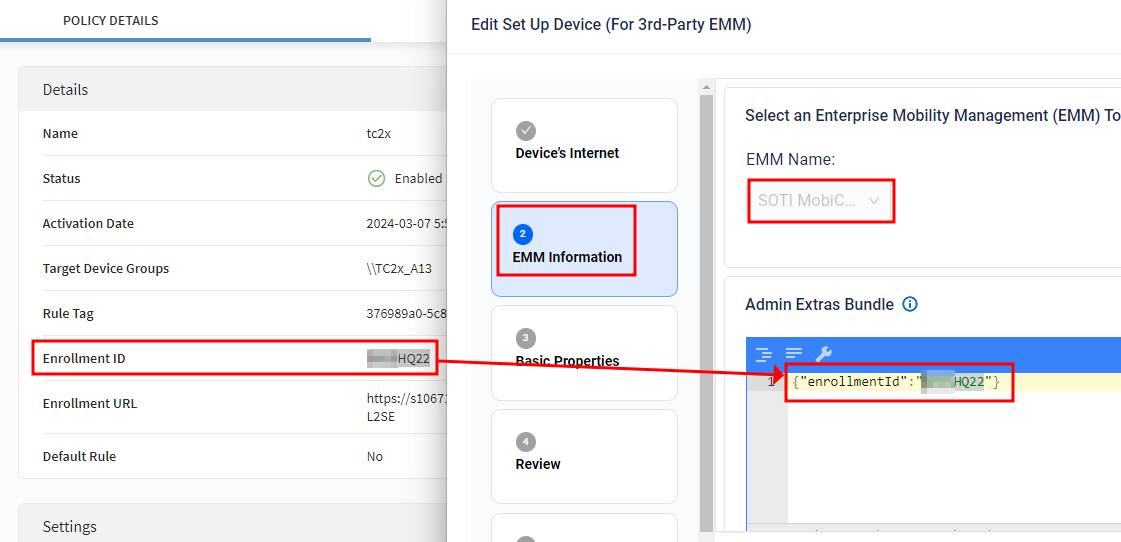 zDNA Cloud: Soti MobiControl Enrollment