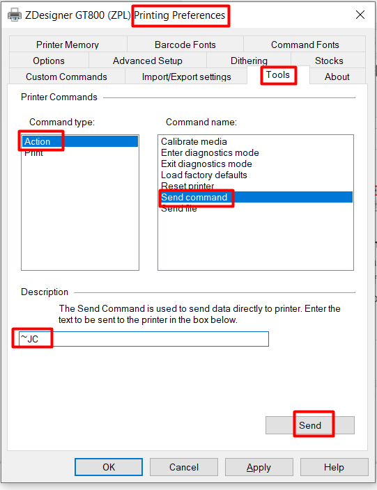 Resolving Extra Blank Label Issue On G Series Desktop Printers