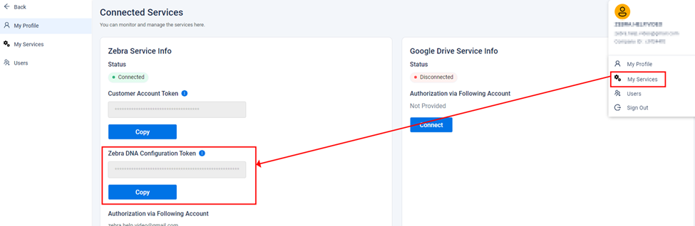 zDNA Cloud: Soti MobiControl-Registrierung