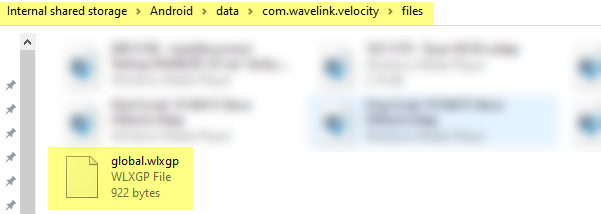Velocity: Default logging Level change starting with v2.1.20