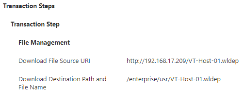 Deploy Velocity Client Configuration File (.wldep) via OEMConfig