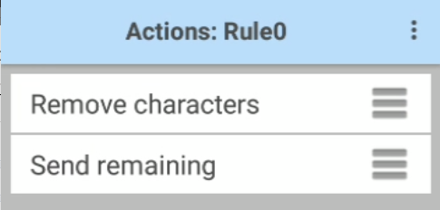 DataWedge for Android: Remove the First Character