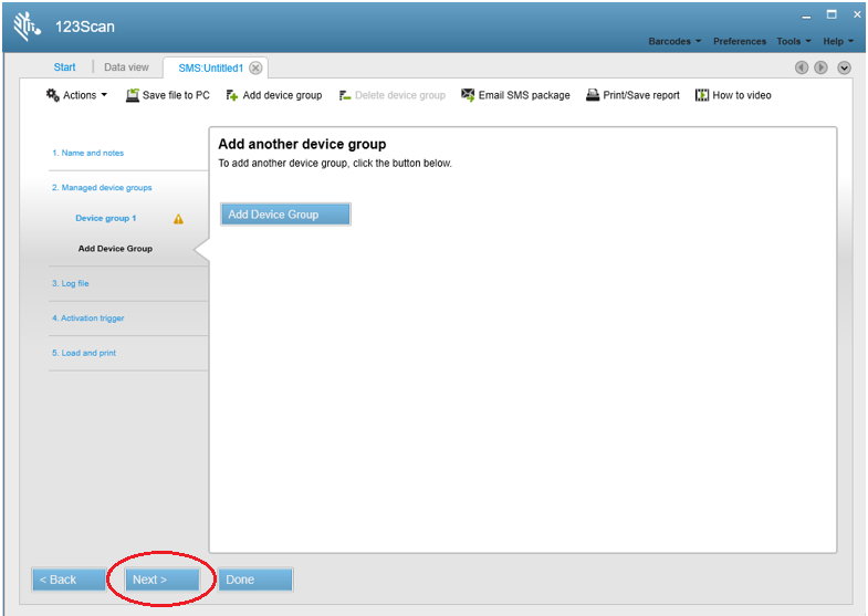 Creating and Deploying SMS Package for Zebra Scanners