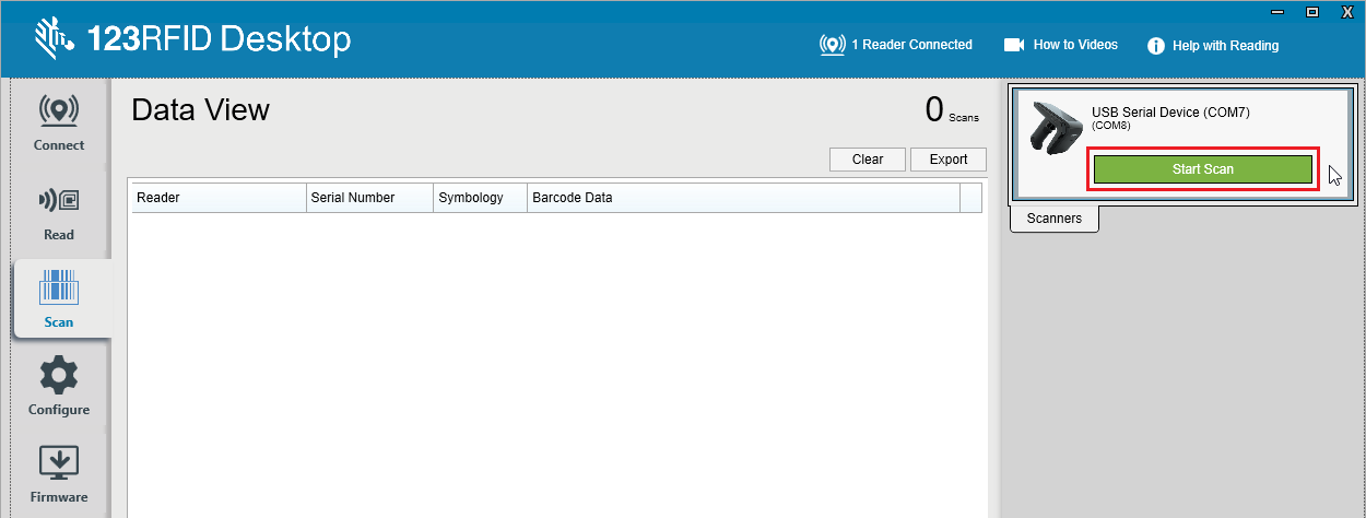 RFD40: Reading Tags Using 123RFID Desktop