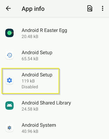 Disable the "Android Setup - Finish Setting up" Notification