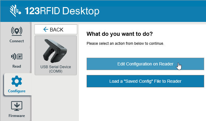 Configureer RFD40 UHF RFID-Standaardslee om Tags te Lezen in HID-Modus