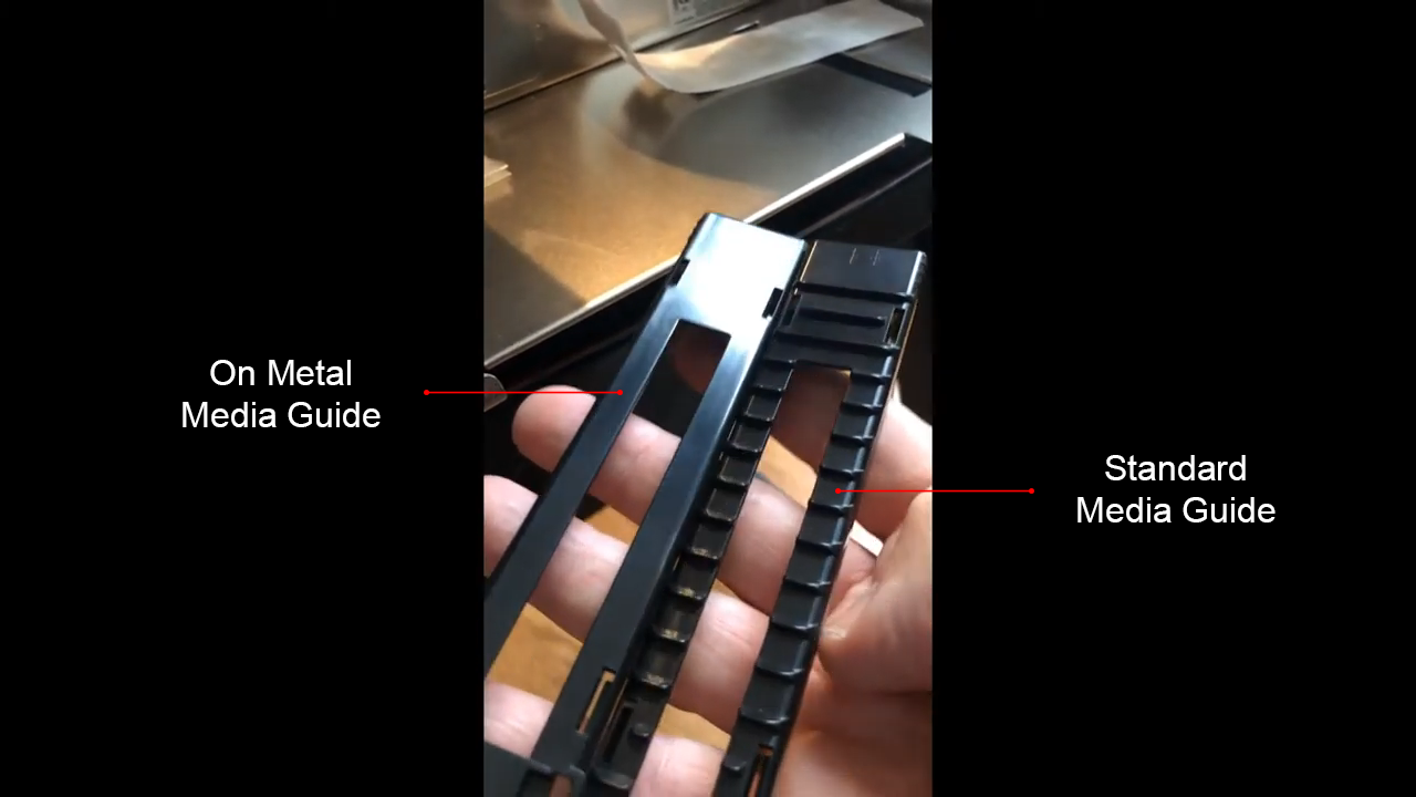 Converting a ZT411R RFID Printer to a ZT411R On-Metal RFID Printer.
