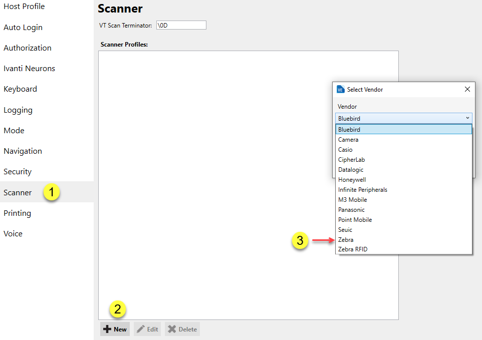 Velocity: Code 39 Volledige ASCII wordt niet herkend door Zebra Scanner-profiel