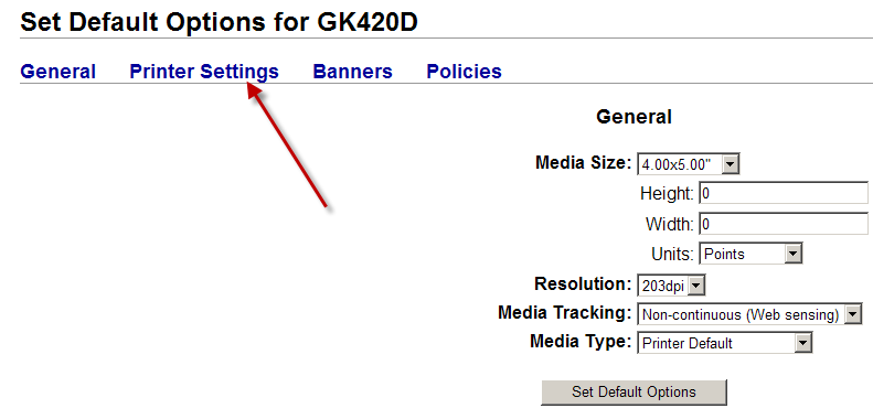 Configuring a Zebra Printer with the CUPS Driver