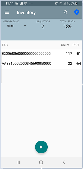 Enable Tag Filtering Using 123RFID Mobile