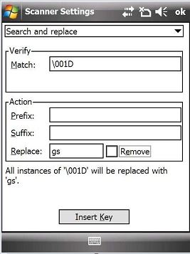 Create a Scanner Log File and Display Special Unicode Characters
