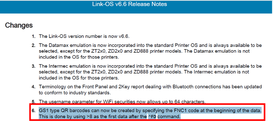 ZPL スクリプトによる GS1 バーコードの作成