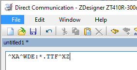 Downloading Windows Fonts to a Printer via ZDesigner V10