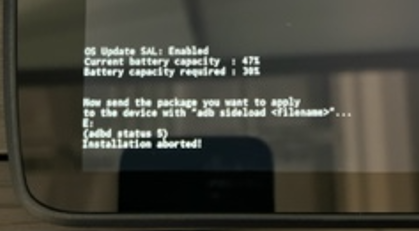 ADB エラーを解決します: adbd status 5 - インストールは中止されました!