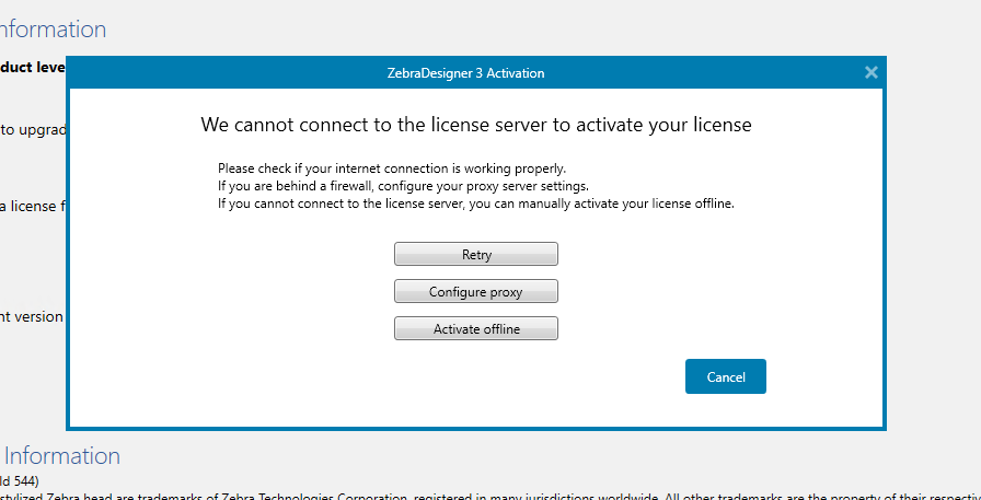 Beheben des Fehlers „Verbindung zum Lizenzserver nicht möglich“ in ...