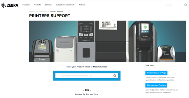 Instale a impressora Zebra usando o driver v5