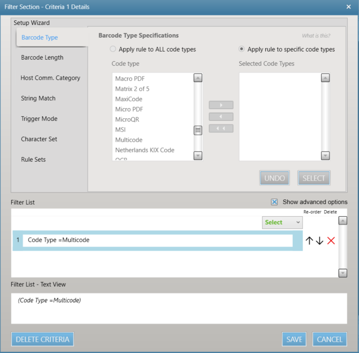 123Scan Extended Key für MDF