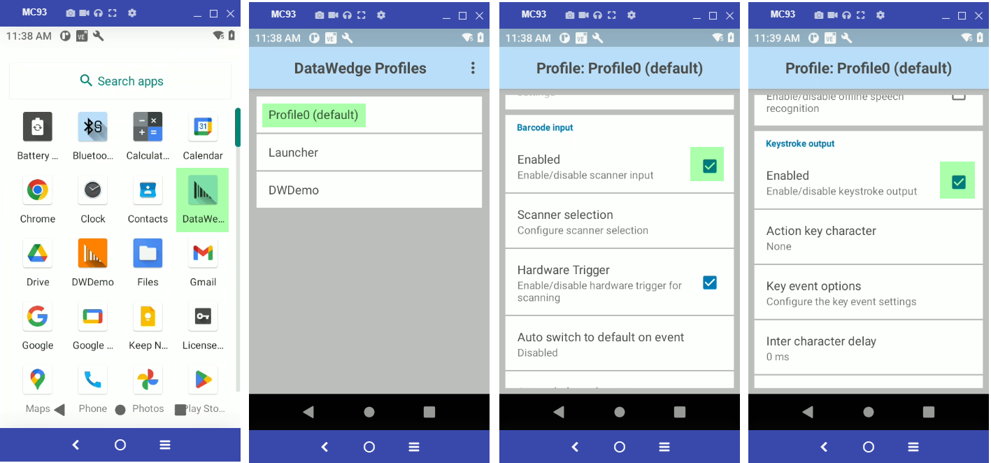 DataWedge: Replacing A Group Separator With A Plus Character
