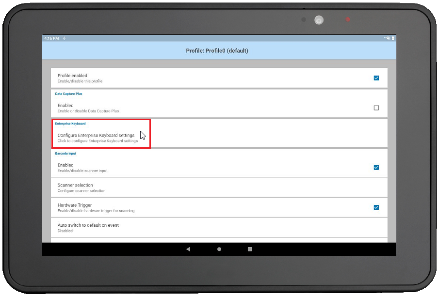 Deploy Enterprise Keyboard Custom Layout Using SOTI MobiControl