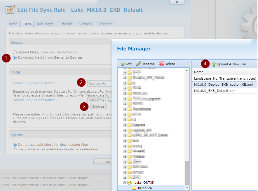 Deploy Enterprise Keyboard Custom Layout Using SOTI MobiControl