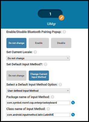 StageNow: Set Enterprise Keyboard as the Default Keyboard