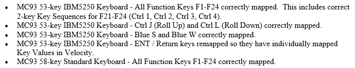 MC93 Android 11 OS Actualizaciones de asignación de teclas
