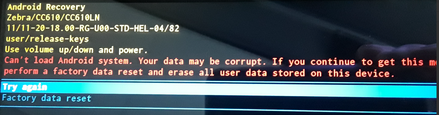 Preventing Zebra Android 10 and 11 Devices from Randomly Booting into ...