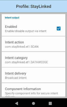 Staylinked SmartTEL: 바코드 스캐너 설정 활성화 및 수정
