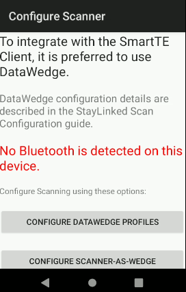 Staylinked SmartTEL: 바코드 스캐너 설정 활성화 및 수정