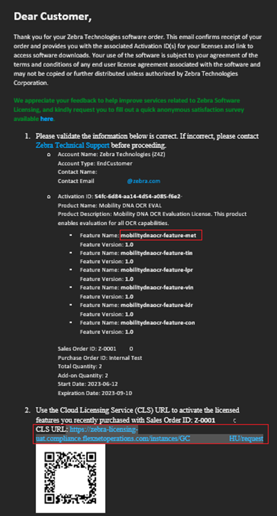 Feature Licensing in CLS by Stage Now, Example OCR Wedge Feature Licensing