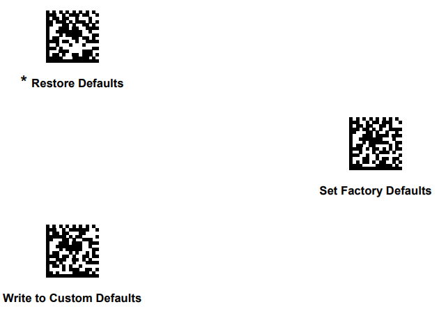 DS3608: Barcode to Scan, um den Scanner auf die Werkseinstellungen ...