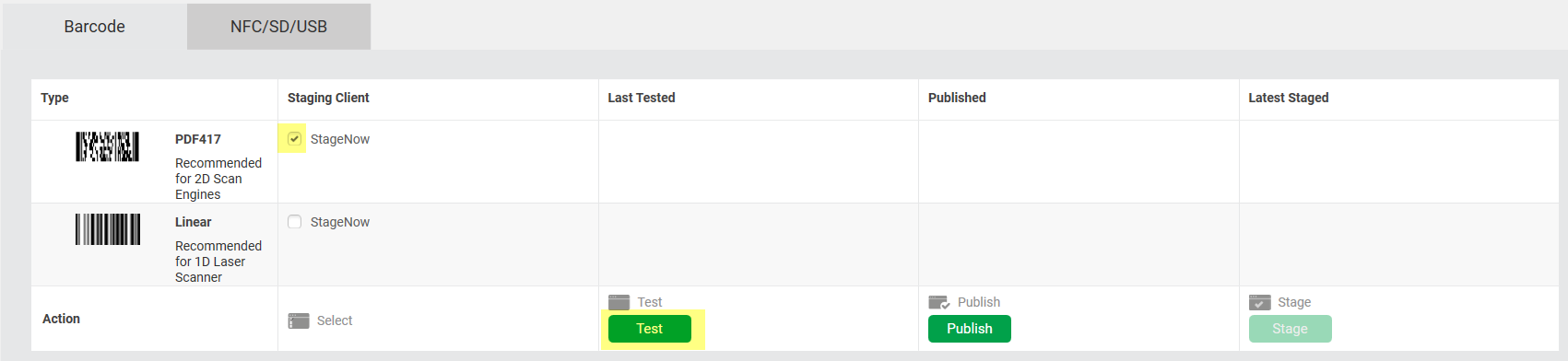 StageNow: Disable The Settings Icon From the Quick Access Panel
